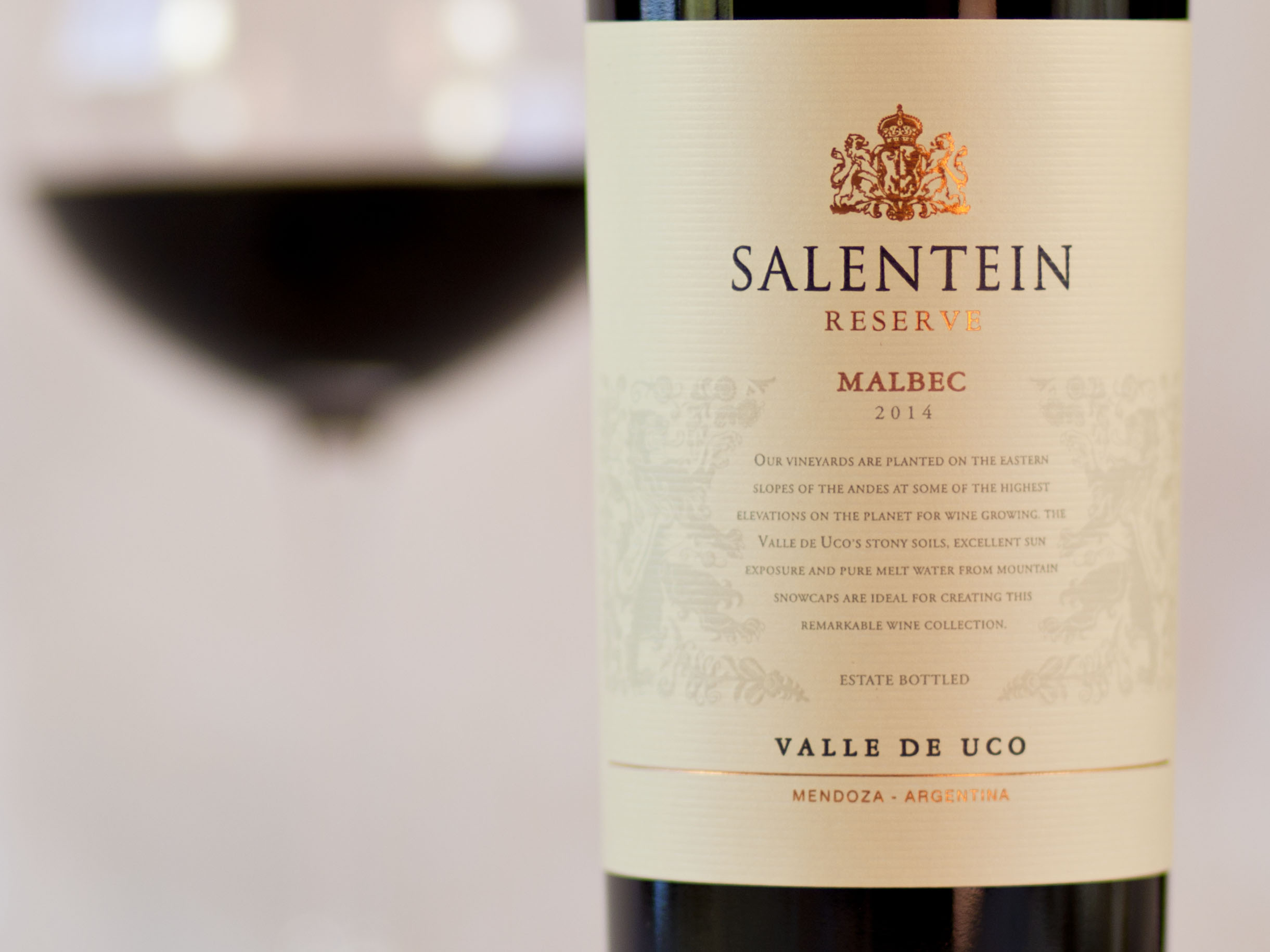 Tasting Review: 2014 Salentein Reserve Malbec - 10K BOTTLES ...